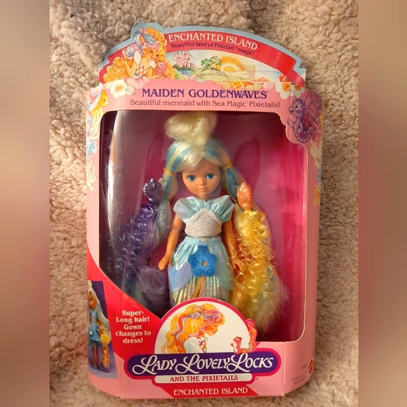 Mattel | Toys | 987 Enchanted Island Lady Lovely Locks Maiden ...